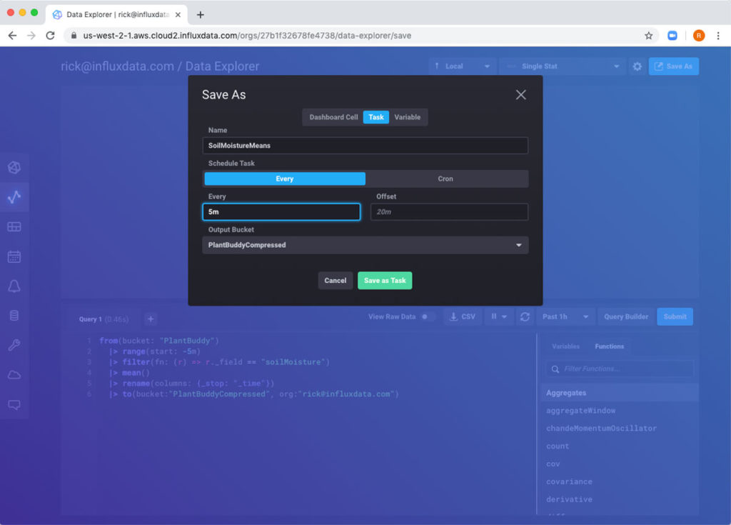 Iot Prototyping With Influxdb Cloud Part 2 Queries Tasks And